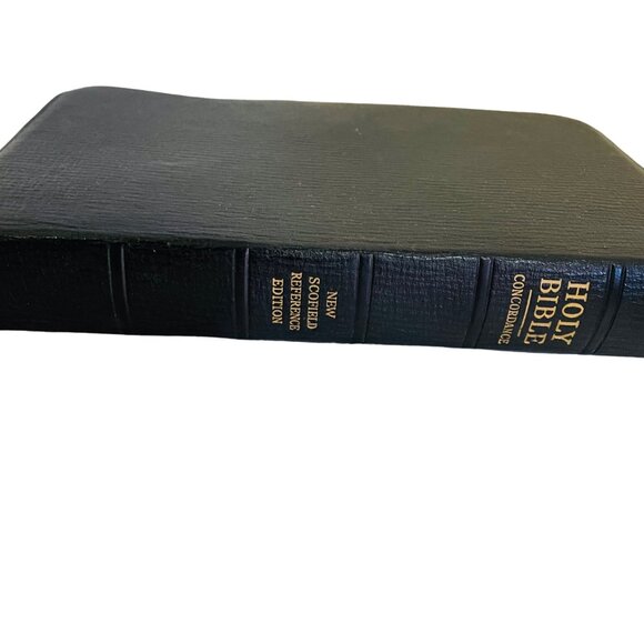 Accents | Holy Bible Concordance New Scofield Reference Edition Leather ...